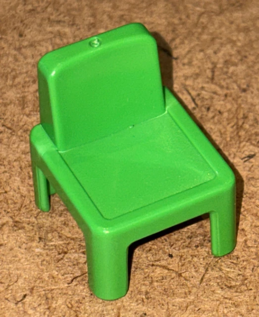 PLAYMOBIL - PETITE Chaise Verte Abîmée (C2S1S3) EUR 2,50 - PicClick FR