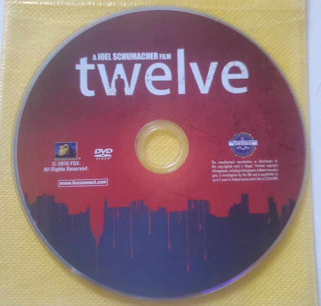 TWELVE LOOSE DISC DVD 20th Century Fox $2.00 - PicClick CA