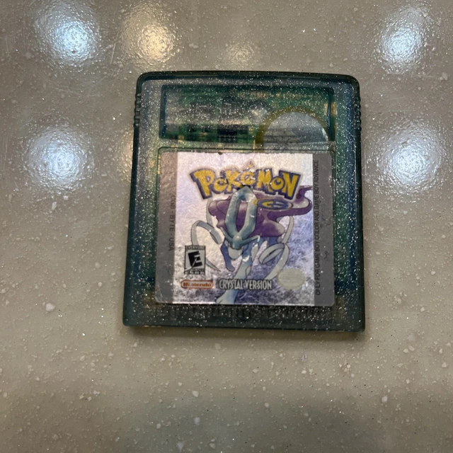 POKEMON: CRYSTAL VERSION (Game Boy Color, 2001) Cartridge Only Tested ...
