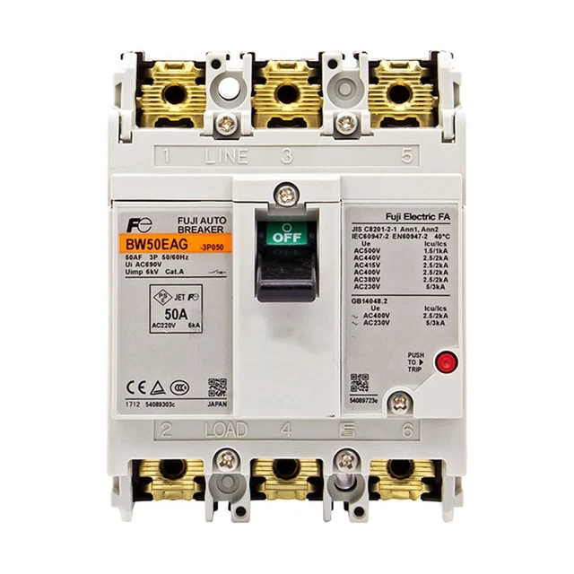 FUJI BW50EAG DISJONCTEUR triphasé 3P 40A neuf 1 pièce EUR 38,78 - PicClick FR