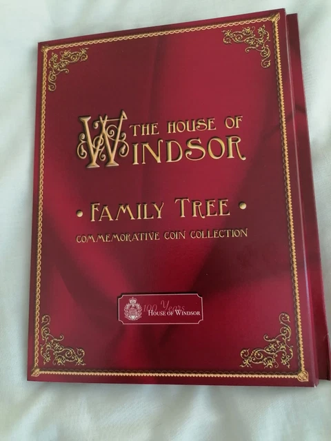 THE HOUSE OF Windsor Family Tree Commemorative Coin Collection 1 Coin ...