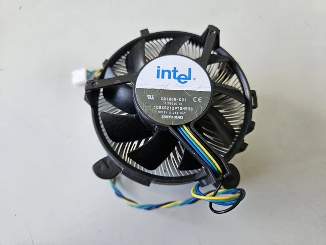 INTEL SANYODENKI DC12V 0.28A Fan & Heatsink ( C91968-001 ...