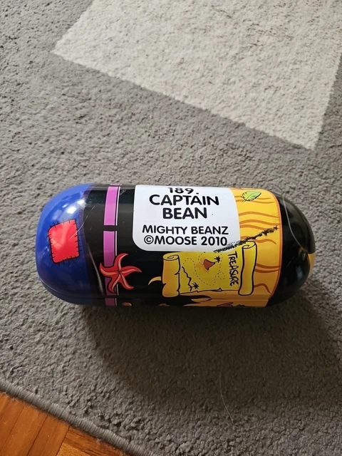 MIGHTY BEANS @ Moose 2010, 189 Captain Bean - Complete $45.00 - PicClick AU