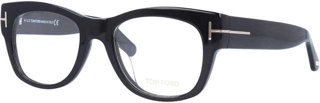 TOM FORD EYEGLASSES TF 5040 B 001 Black Blue block lens Glasses Frames ...