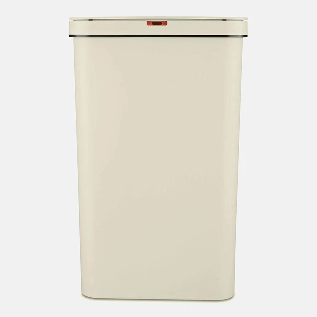 TOWER T838005C 50 Litre Rectangular Sensor Bin, Cream £32.99 - PicClick UK