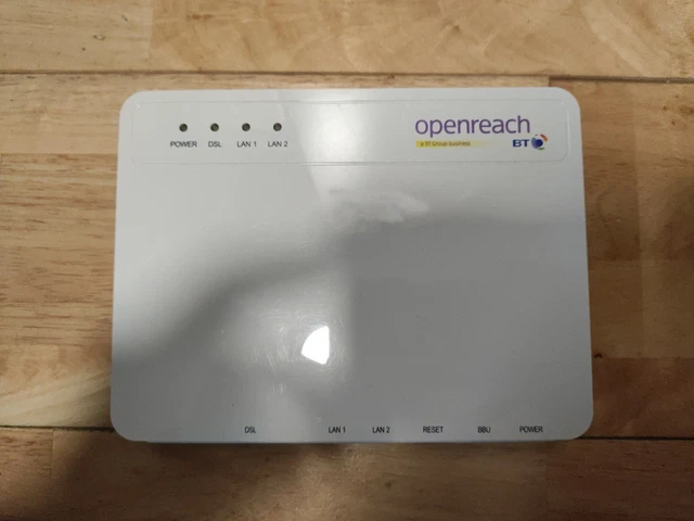 BT OPENREACH FIBRE VDSL2 Modem - ECI Telecom - NGA ECI-CPE-MODEMS TYPE ...