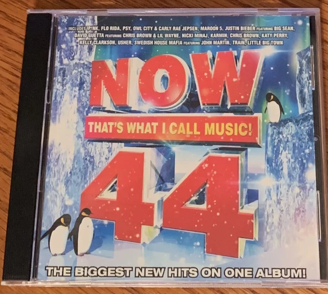VARIOUS ARTISTS &NOW Thats What I Call Music 44" Original 2012 Usa Cd ...