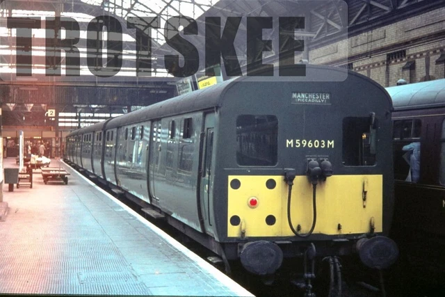 35MM SLIDE BR British Rail Electric EMU Class 506 M59603M Manchester ...
