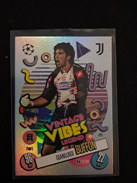 TOPPS MATCH ATTAX Ucl 2024-25 Buffon #429 Vintage Vibes Legend Juventus Turin EUR 2,00 - PicClick IT