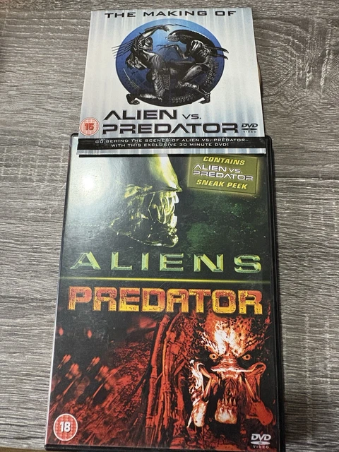 ALIEN VS PREDATOR / Aliens / Predator (DVD, 2009, 3-Disc Set) £4.37 ...
