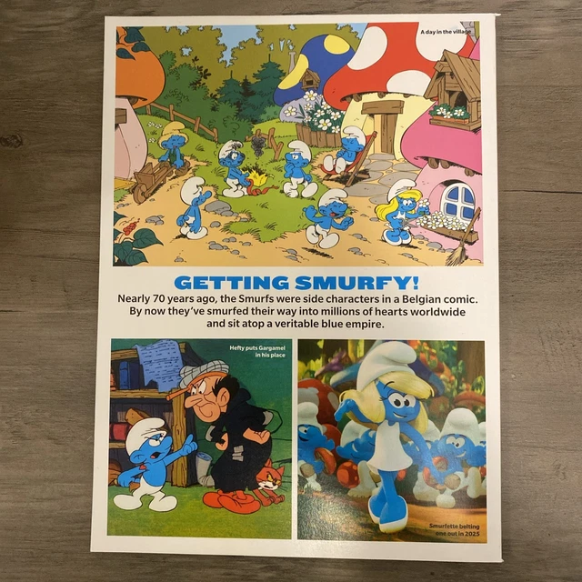 LIFE MAGAZINE 2025 THE SMURFS THE JOY of BEING BLUE - SPECIAL EDITION ...