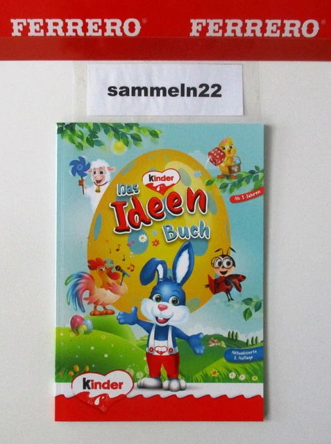 OSTERN 2023 DAS IDEEN BUCH Kinder Spiel-und Bastelideen Harry Hase Ferrero EUR 3,90 - PicClick DE
