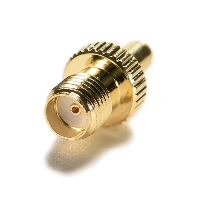 ADAPTER TS9 MALE plug to SMA female jack RF connector straight gold plating O YP $4.88 - PicClick AU