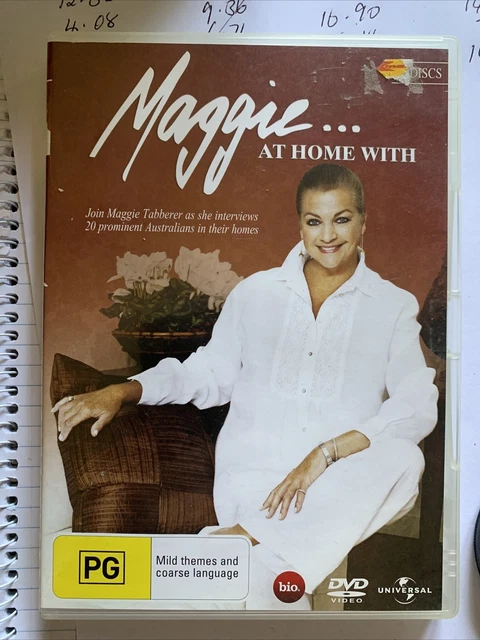 DVD: MAGGIE....AT HOME with - Maggie Tabberer interviews 20 prominent ...