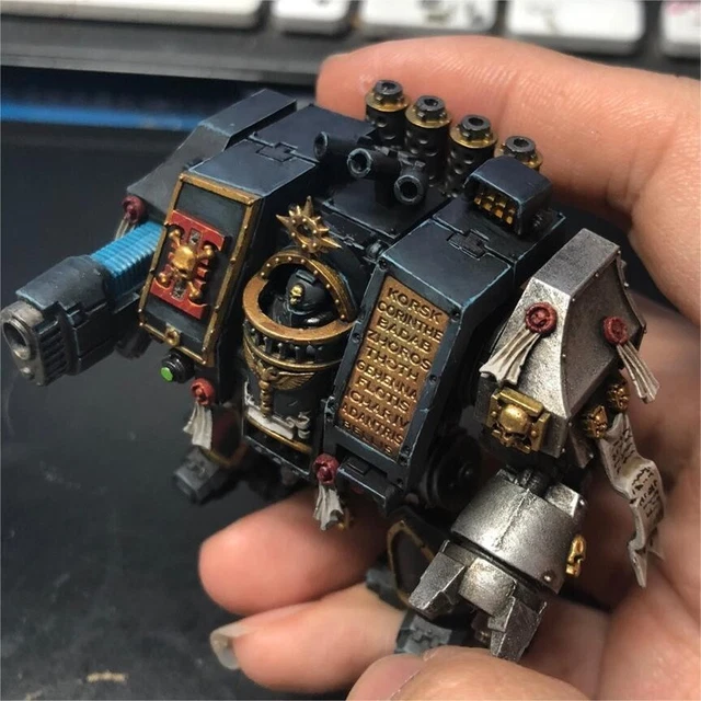 SPACE MARINES VENERABLE Dreadnought Warhammer 40K miniature dipinte ...