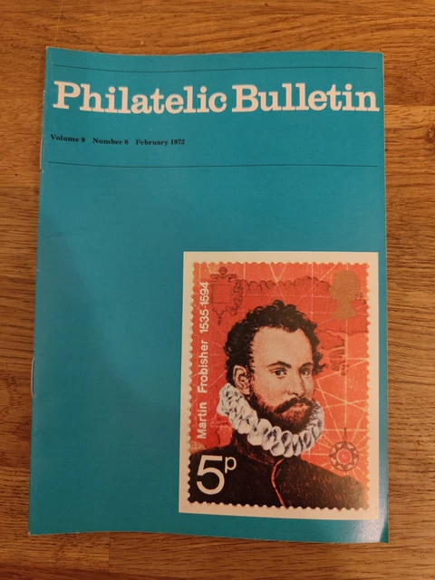 MAGAZINE - BRITISH Royal Mail Philatelic Stamp Bulletin February 1972 £ ...