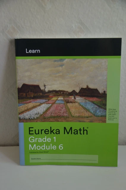 LEARN EUREKA MATH Grade 1 Module 6, Great Minds Pub. Read Write Draw ...
