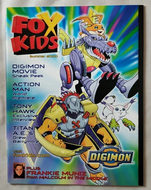 FOX KIDS MAGAZINE Summer 2000 - Complete - Digimon Movie £27.49 - PicClick UK