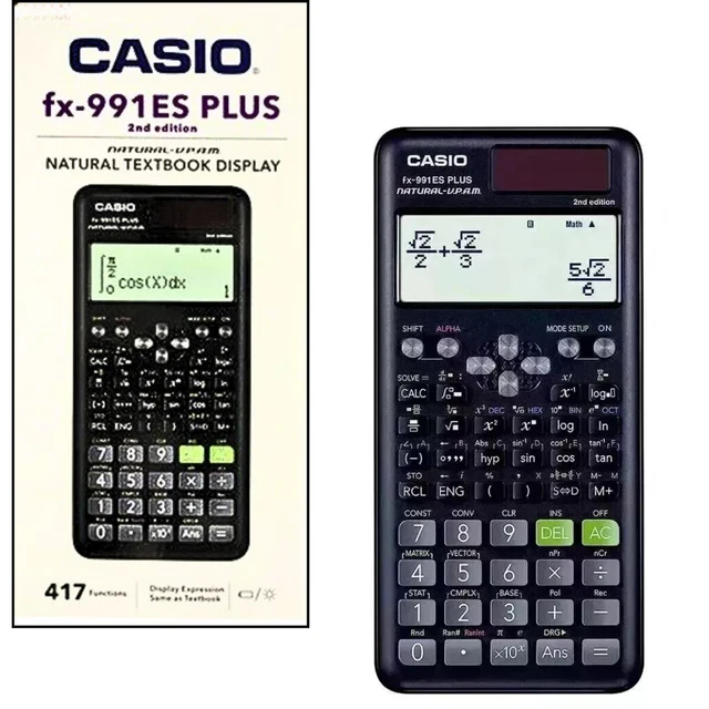 CASIO ADVANCED SCIENTIFIC Calculator School Classwiz GCSE A Level Black ...