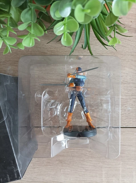 DC COMICS FIGURINE Ravager Lady Deathstroke Eaglemoss super Hero Plomb ...