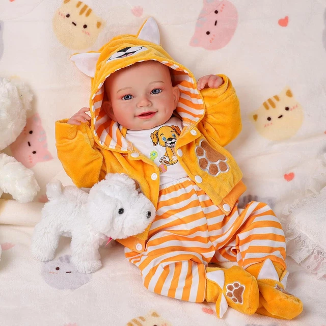 20'' REALISTIC-NEWBORN BABY Baby Doll Lifelike Wendy Baby Dolls Soft ...