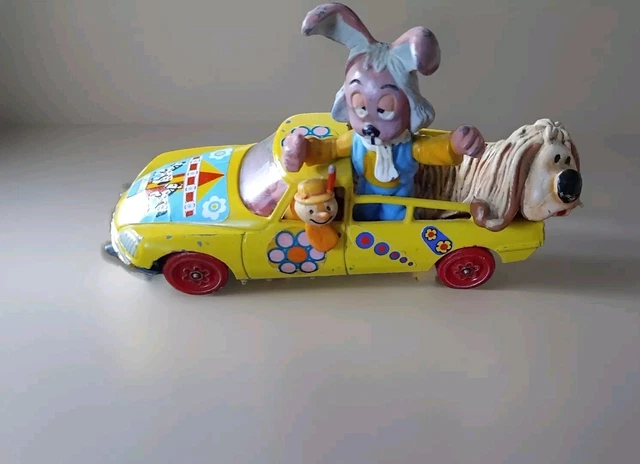 RARE VINTAGE MAGIC Roundabout Corgi Dougal Car Dylan Brian Corgi Pat ...