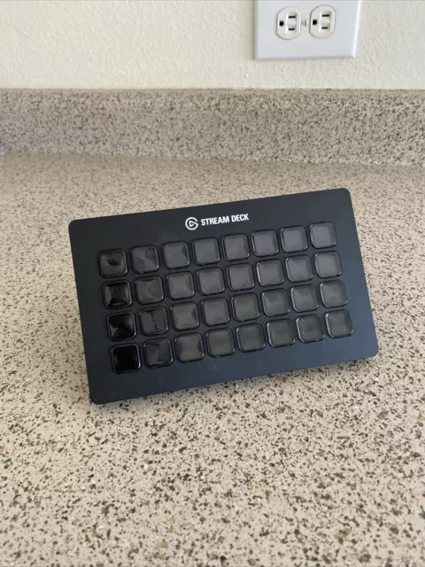 ELGATO STREAM DECK XL Advanced Studio Controller - Black (10GAT9901 ... ELGATO STREAM DECK XL Advanced Studio Controller - Black (10GAT9901 ...