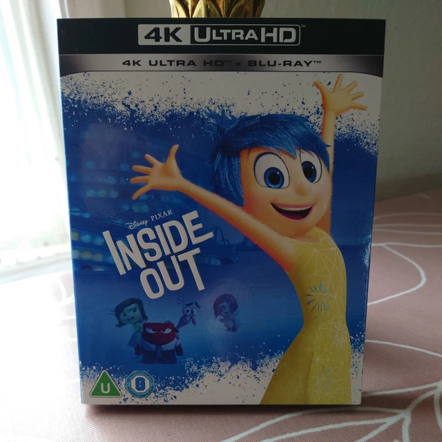 BRAND NEW DISNEY Pixar Inside Out 4K UHD + Blu-ray + Slip Cover £17.99 ...