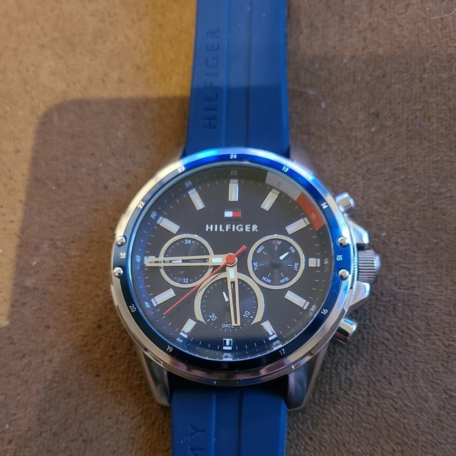 TOMMY HILFIGER MENS Multi Dial Watch 1791791. NEW WITHOUT TAGS. £40.00 ...