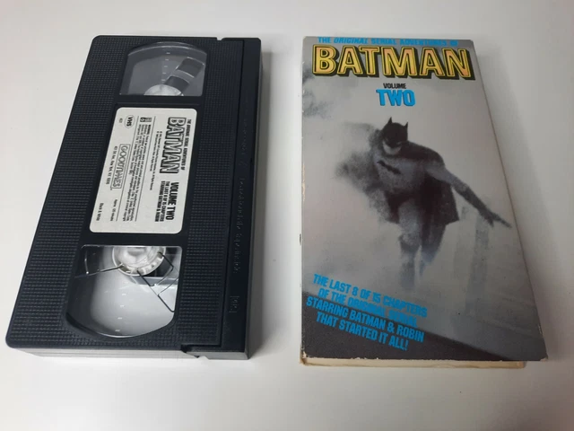 BATMAN VHS VOLUME 2 Movie The Original Serial Adventures (VHS, 1990 ...