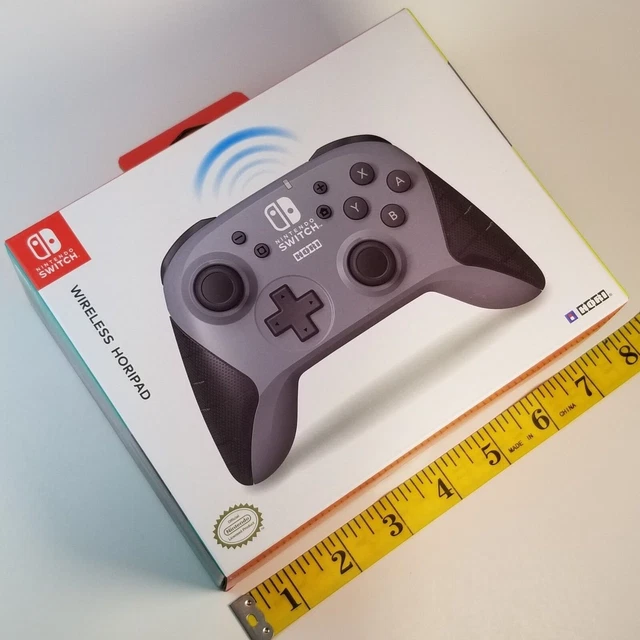 NINTENDO SWITCH WIRELESS Controller Officially-Licensed HORIPAD (Gray ...