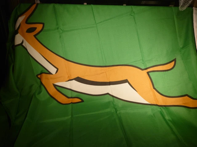GIANT SOUTH AFRICA Springboks Rugby Flag, Springboks Rugby Flag Banner ...
