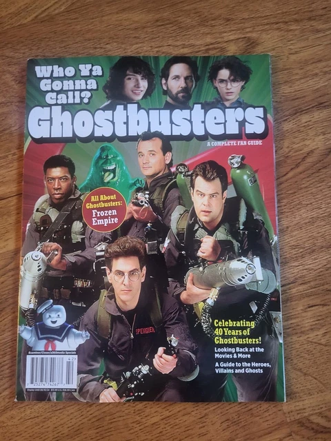 GHOSTBUSTERS A COMPLETE Fan Guide magazine 2024 Frozen Empire livraison ...
