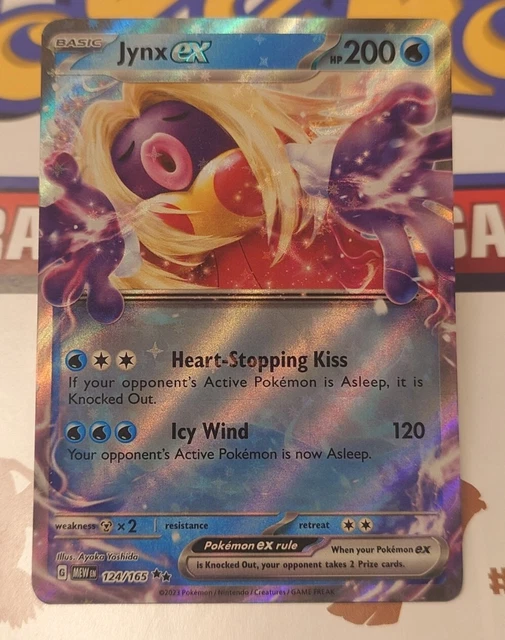 POKÉMON TCG JYNX ex Scarlet & Violet - 151 124/165 Holo Double Rare EUR 9,31 - PicClick IT