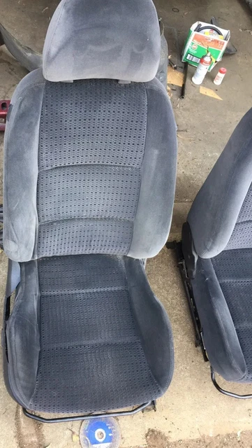 FORD BA BF Falcon Fairmont XT Sedan Wagon AIRBAG Blue Cloth Front Seats ...