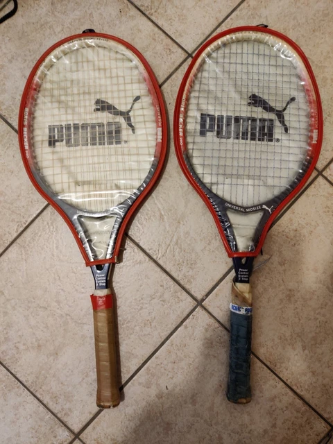 PUMA SUPER BORIS Becker Mid RARE Vintage Tennis Racquet Racket ...