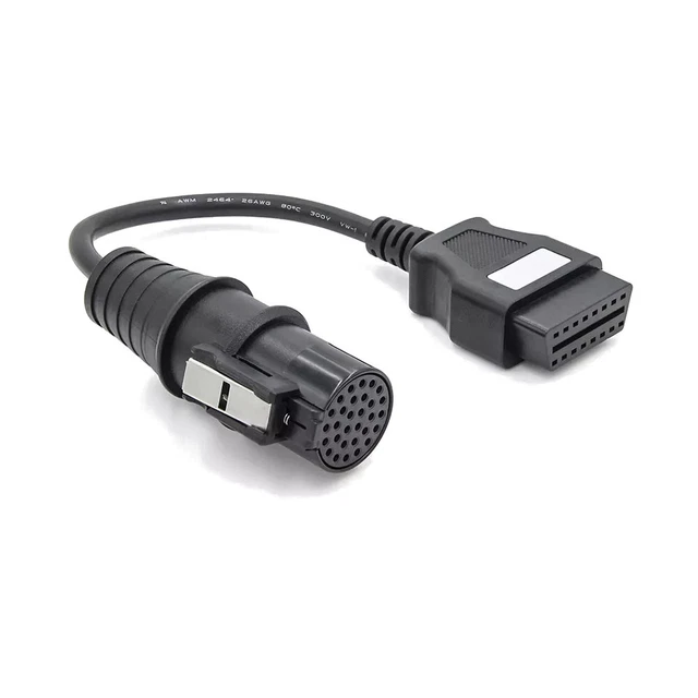 IVECO 30PIN AUF OBD2 16pin Diagnose Kabel für Delphi DS150 DS150E ...