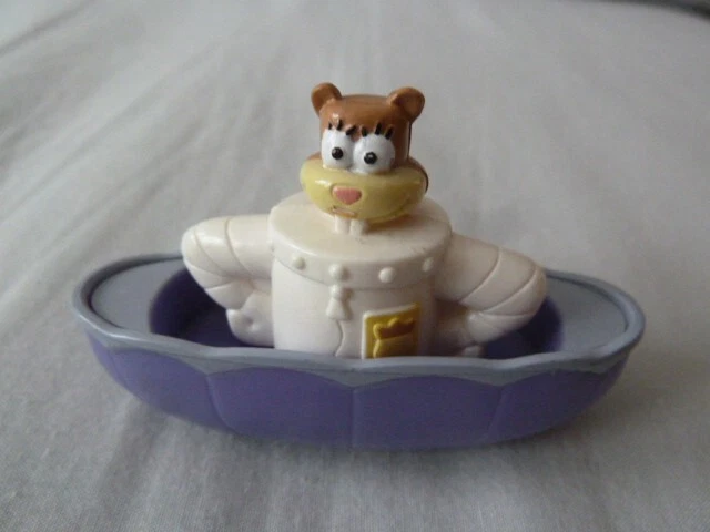 KELLOGG'S SPONGEBOB SQUAREPANTS 2005- Sandy Cheeks Dome Floating Bath ...