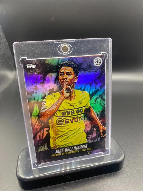 JUDE BELLINGHAM /99 Topps Curated Set BVB Borussia Dortmund £51.34 ...