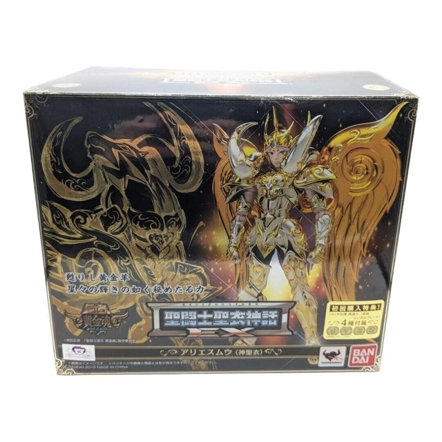 FIGURINE ARTICULÉE DE la collection Saint Seiya EX God Cloth Aries Muu ...