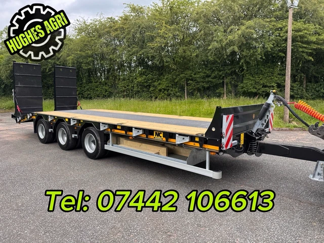 LOW LOADER PLANT Bale Trailer Tractor High Speed John Deere Fendt ...