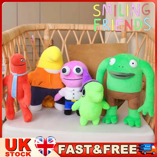 SMILING FRIENDS PLUSH Toys Doll Cartoon Stuffed Animals Doll Plushies ...