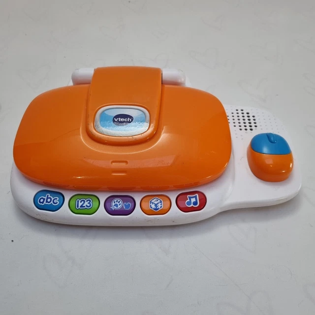 VTECH MY LAPTOP Orange Tote And Go Preschool Educational Computer £11. ...