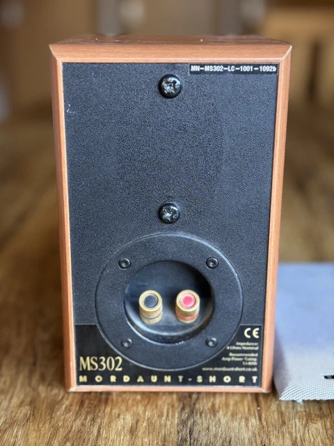 MORDAUNT SHORT MS302 Wall Or Desk Speaker Light Brown £24.62 - PicClick UK