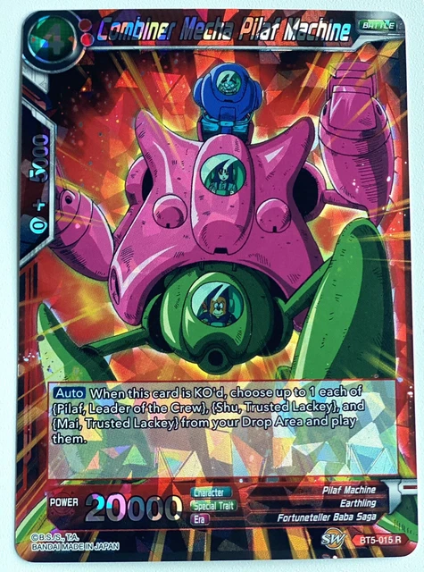 COMBINER MECHA PILAF Machine FOIL BT5-015 R NM $1.99 - PicClick CA