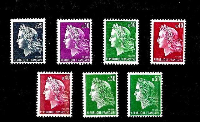 SERIE N° 1535/1536B et N° 1536Ba / N° 1611/1611b NEUF** EUR 2,25 ...