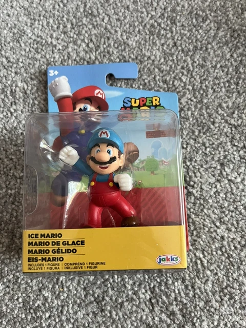 NINTENDO SUPER MARIO Ice Mario Figure JAKKS 2.5" rare £14.99 - PicClick UK