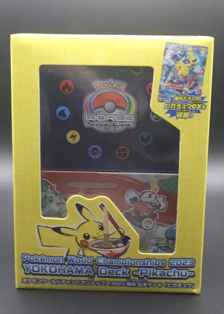 PokÉmon World Championships 2023 Yokohama Pikachu Deck Wcs23 Eur 140