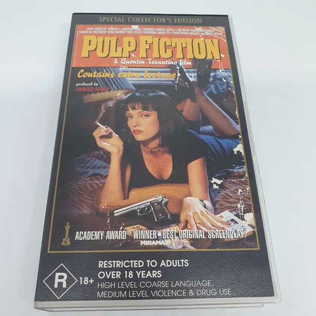 PULP FICTION SPECIAL Collectors Edition VHS - Quentin Tarantino 1996 £ ...