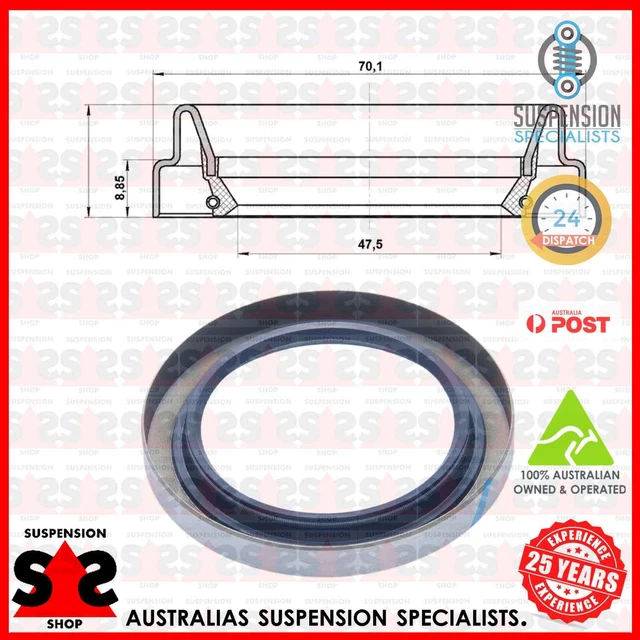 SHAFT SEAL, DRIVE Shaft Suit TOYOTA Hilux Vi Pickup (_N1_) 3.0 D 4WD (LN172, EUR 22,27 - PicClick FR
